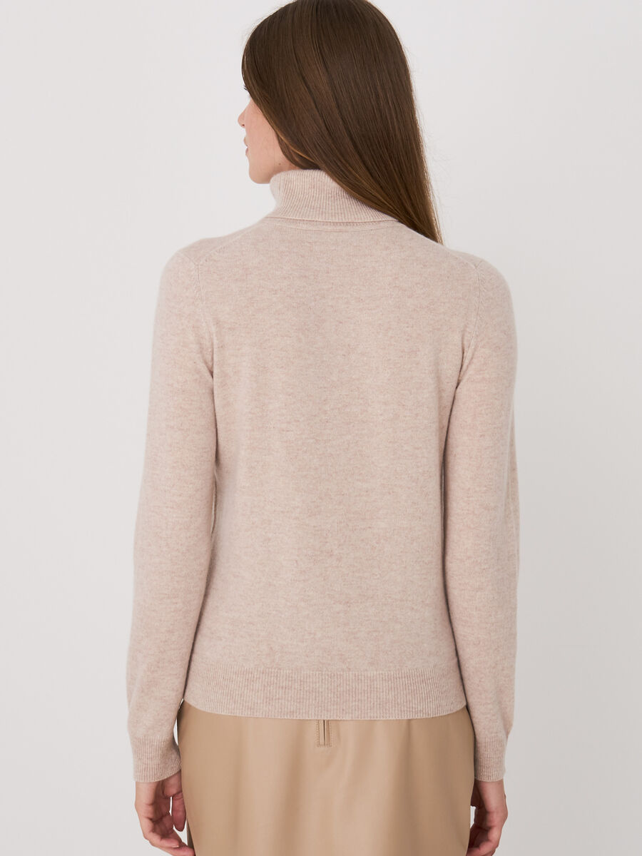 Women's Basic organic cashmere roll neck sweater | REPEAT cashmere