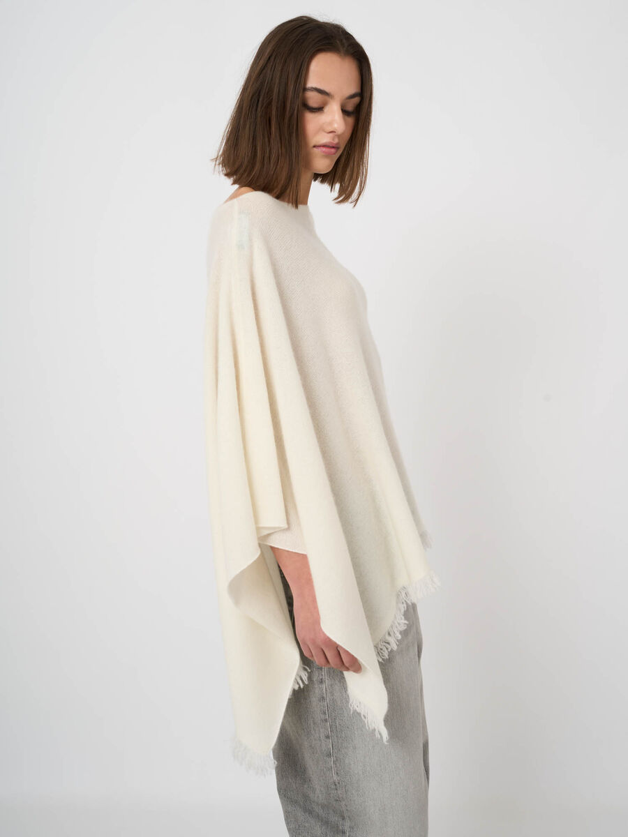 Poncho En Cachemire Femme