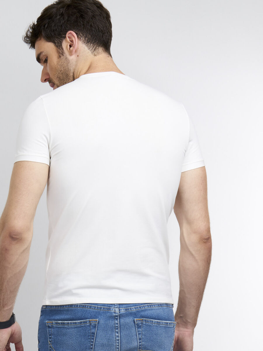 Men's Basic men's round neck T-Shirt | REPEAT cashmere